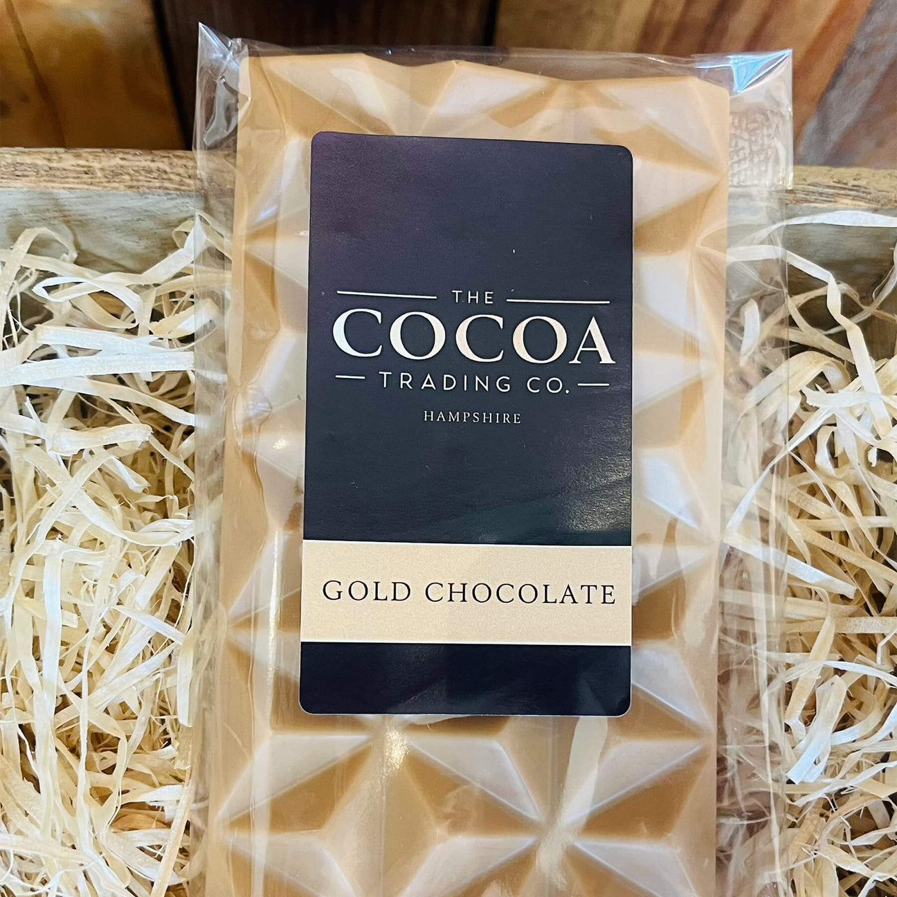 Cocoa Trading Company Handmade Gold Chocolate Bar 80g – New Forest ...