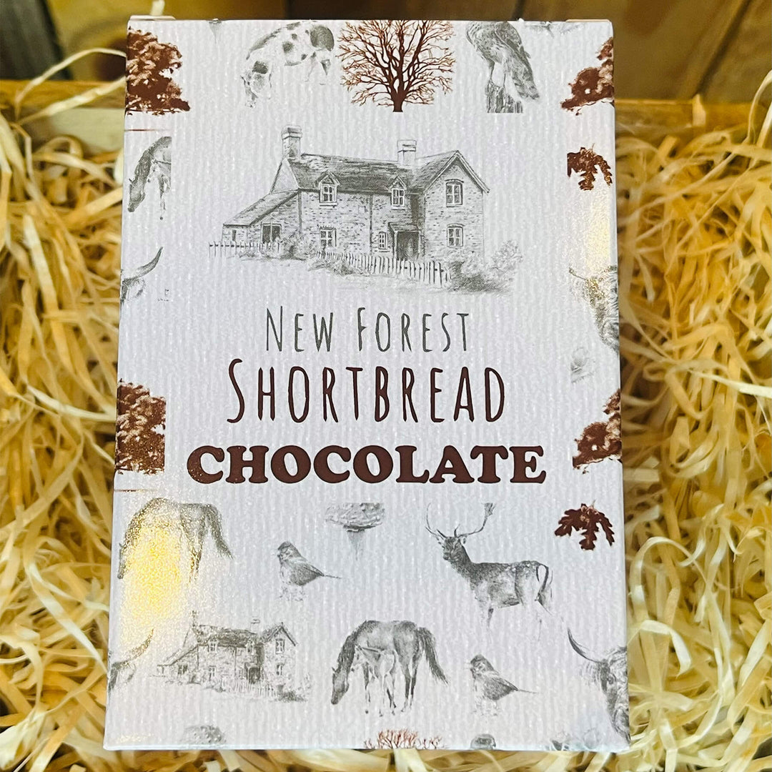 Chocolate Shortbread Giftbox 140g | New Forest Shortbread – New Forest ...