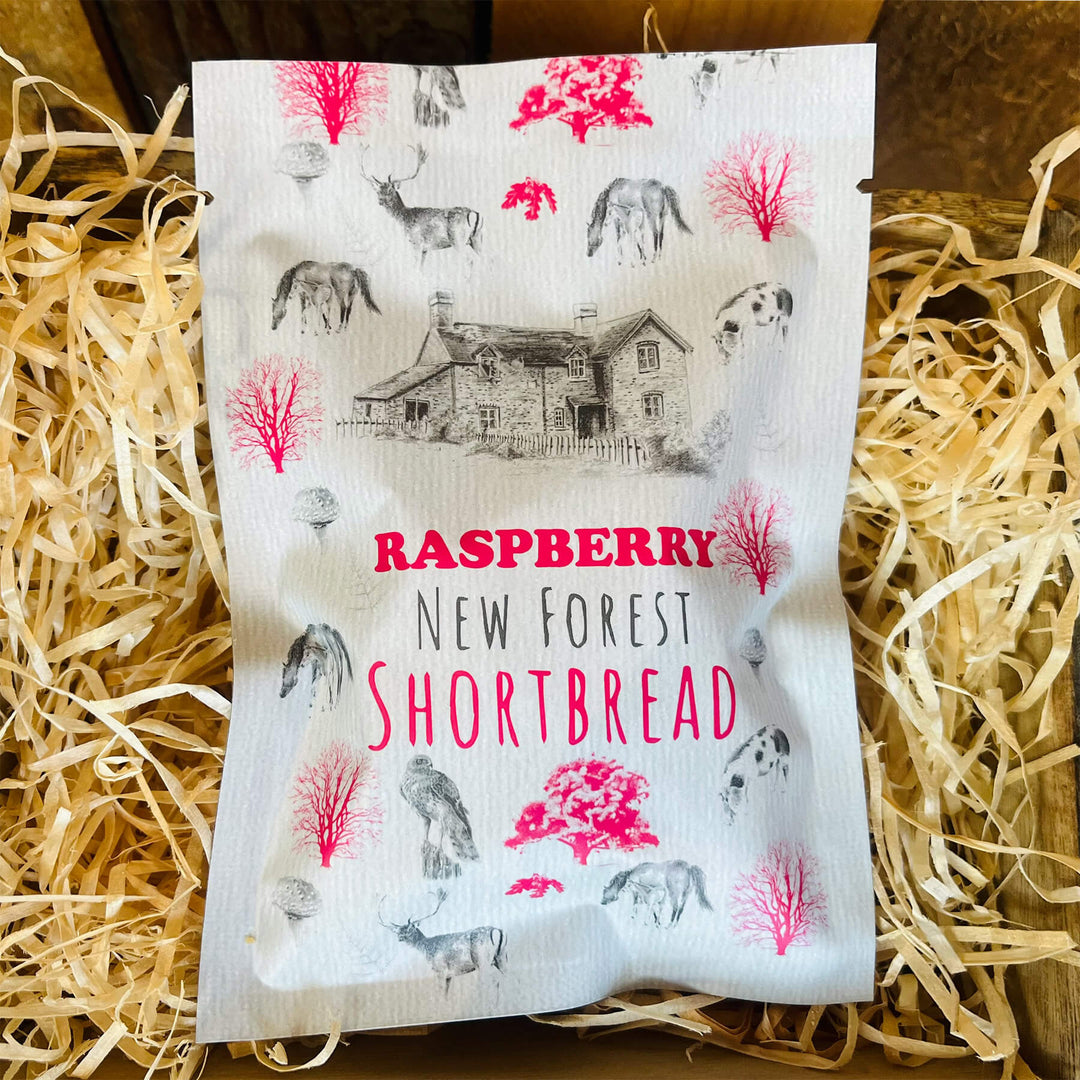 New Forest Shortbread Raspberry Shortbread Snack Pack 35g – New Forest ...