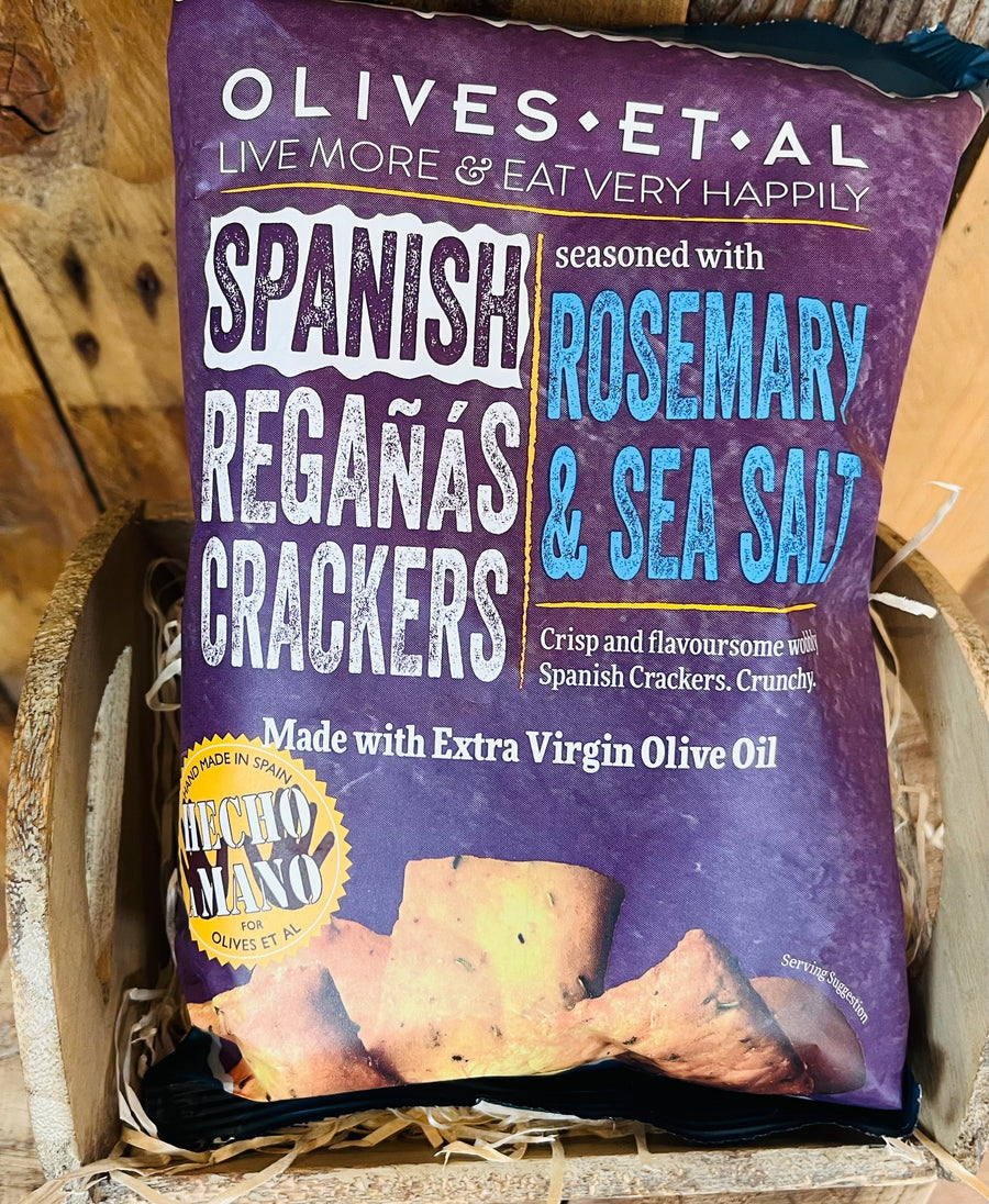 Olives et Al Spanish Reganas Crackers Rosemary 225g – New Forest Hamper ...