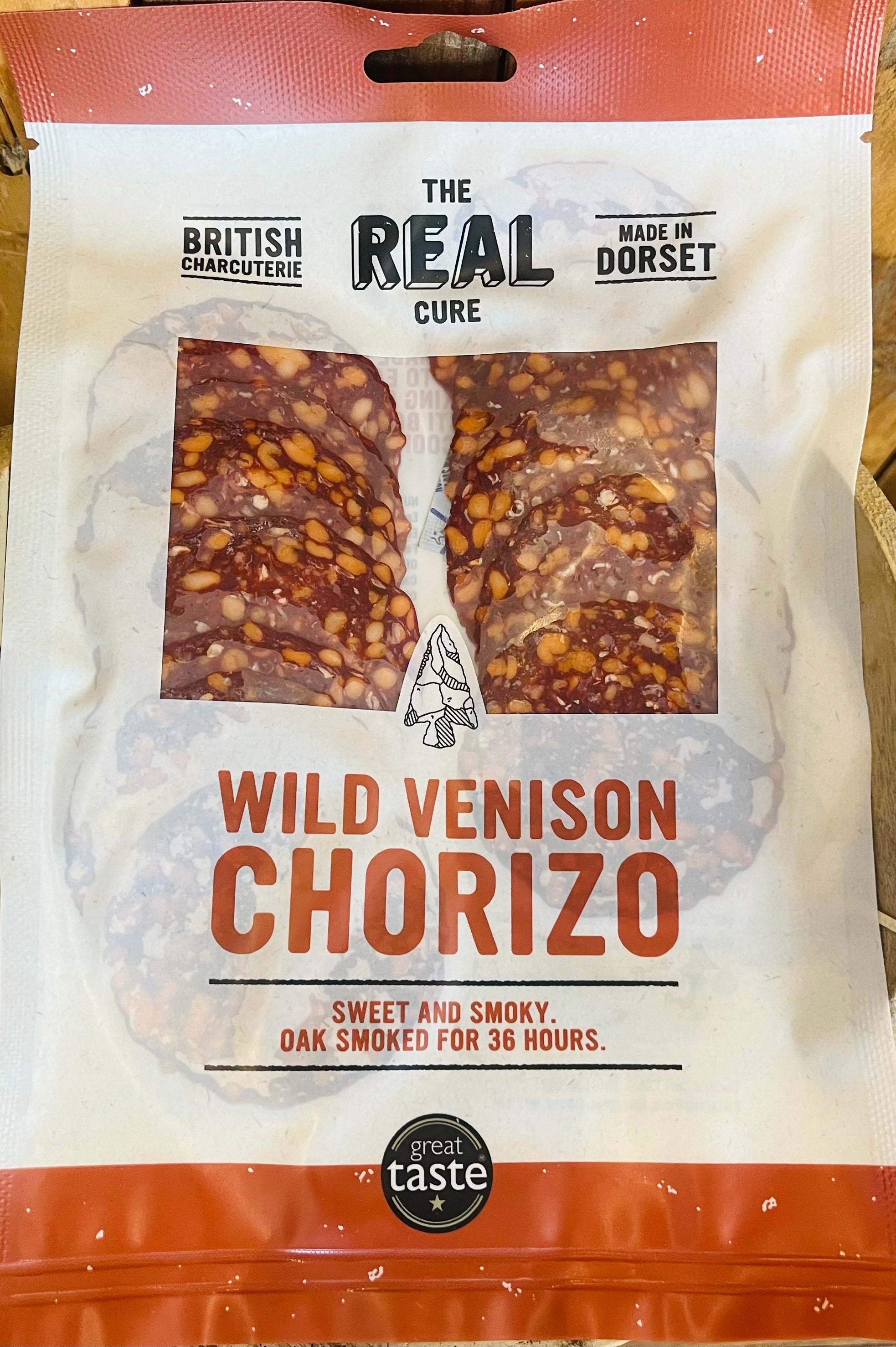 The Real Cure Wild Venison Chorizo 55g – New Forest Hamper Company